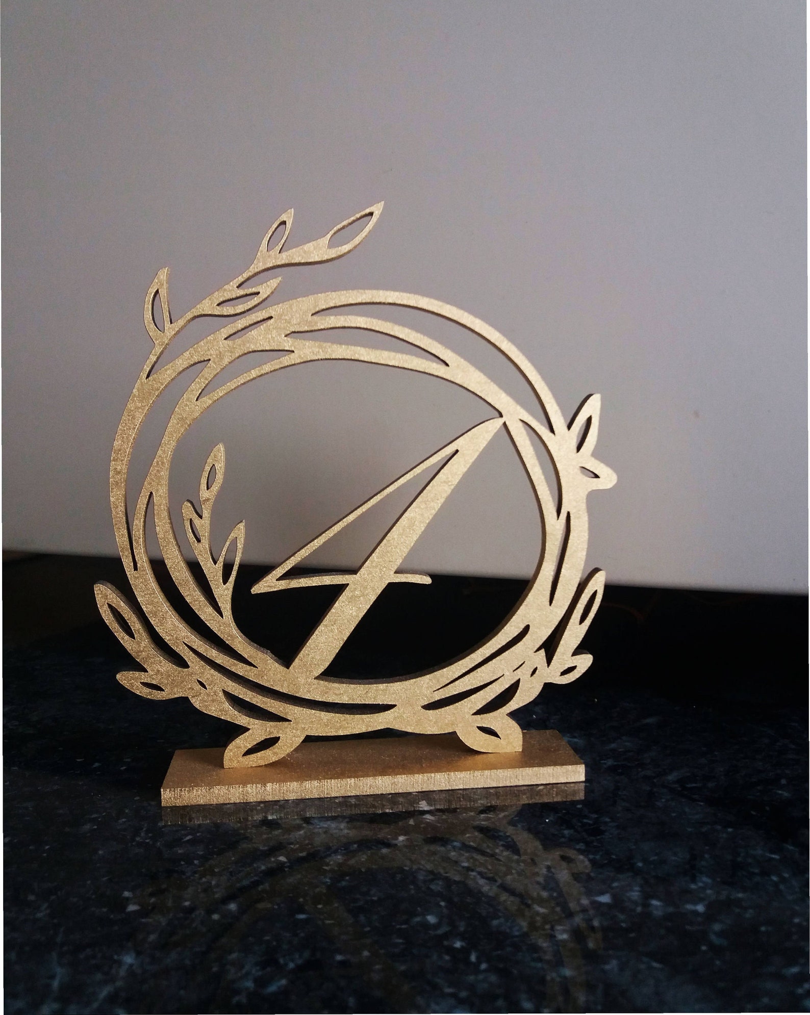 Wooden Table Numbers Custom Wedding Table Number Text Table | Etsy