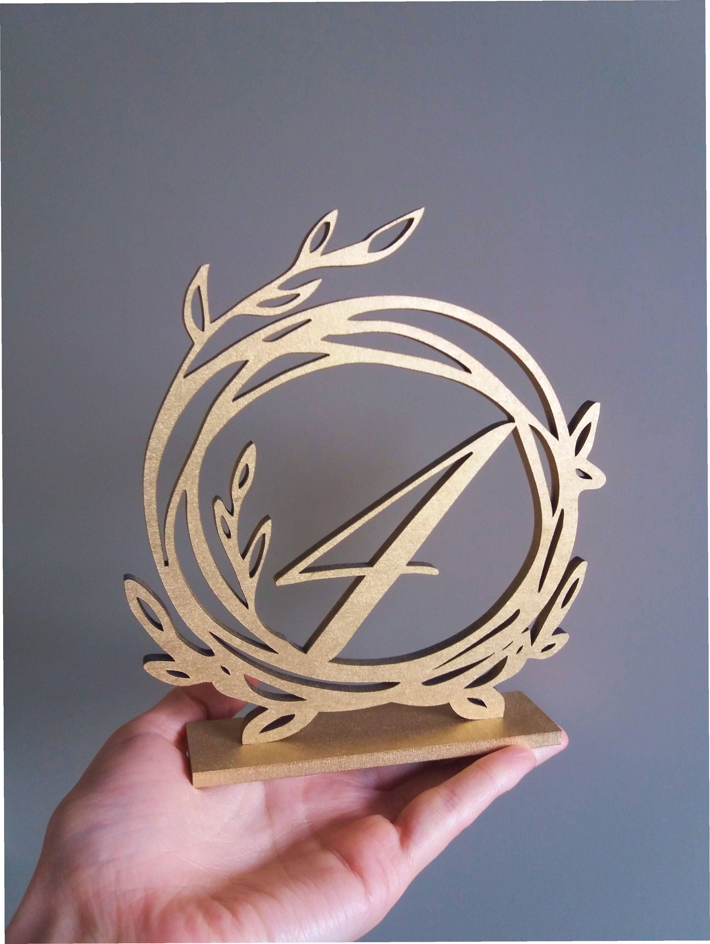 Wooden Table Numbers Custom Wedding Table Number Text Table | Etsy