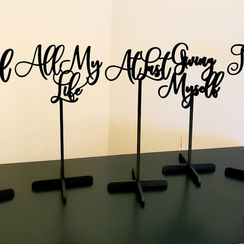 Wedding Table Names Personalised Signs Table Numbers - Etsy