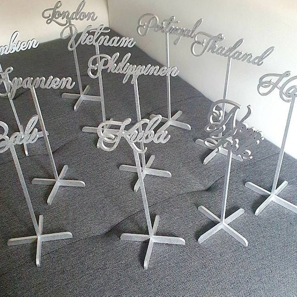 Table Sign Holders - Etsy