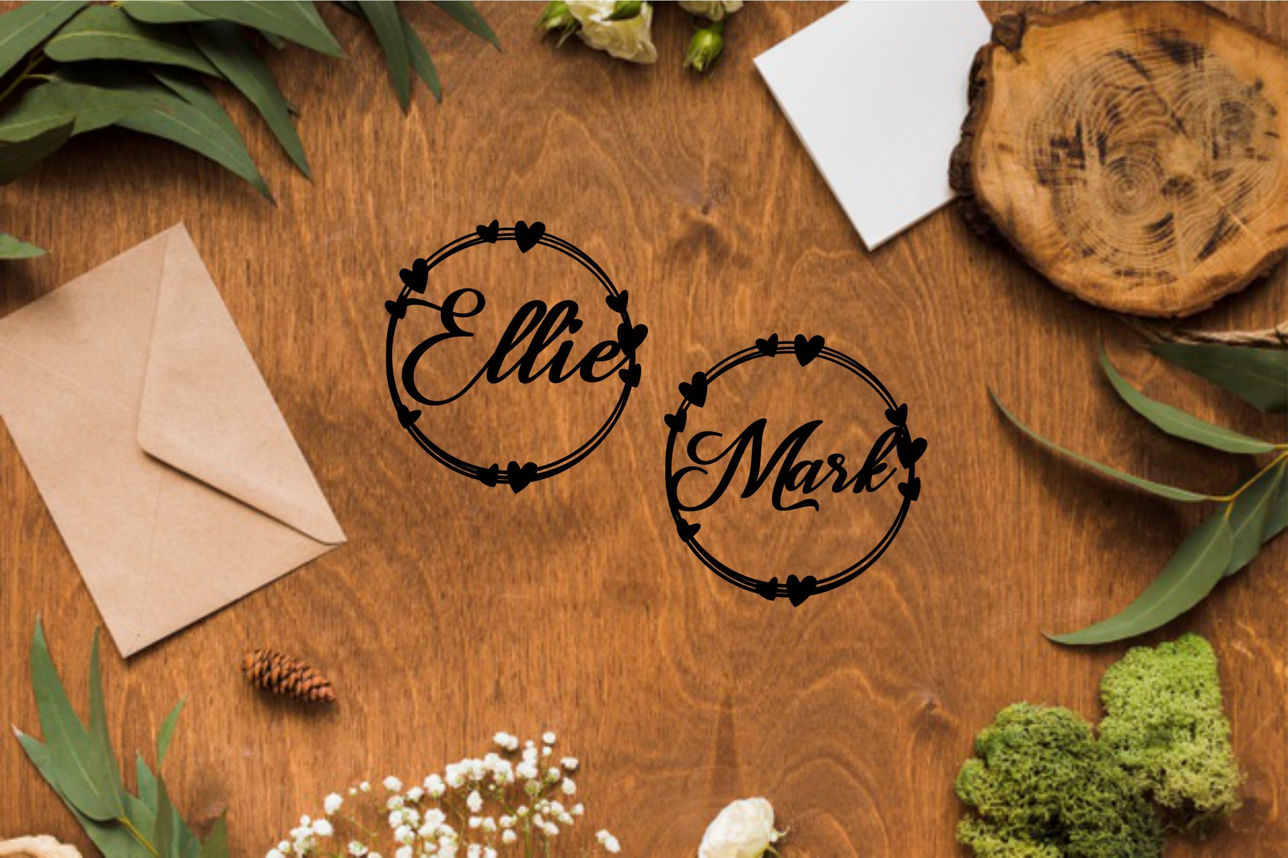 Table Place Name Wedding Place Names Wooden Place Name | Etsy