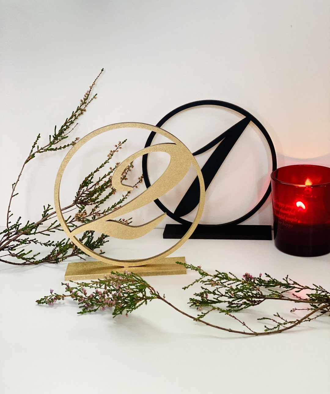 Wedding Table Numbers Round Table Numbers Wedding Table Numbers Gold ...