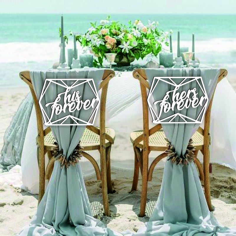 Wedding Chair Signs - Etsy UK