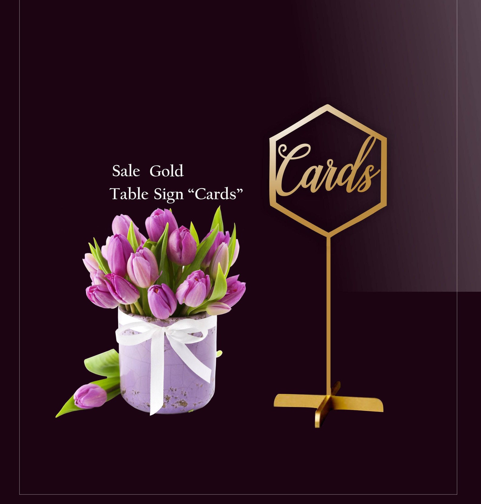 Cards Gold Table Sign wedding Signs Ideas cards Table Sign | Etsy