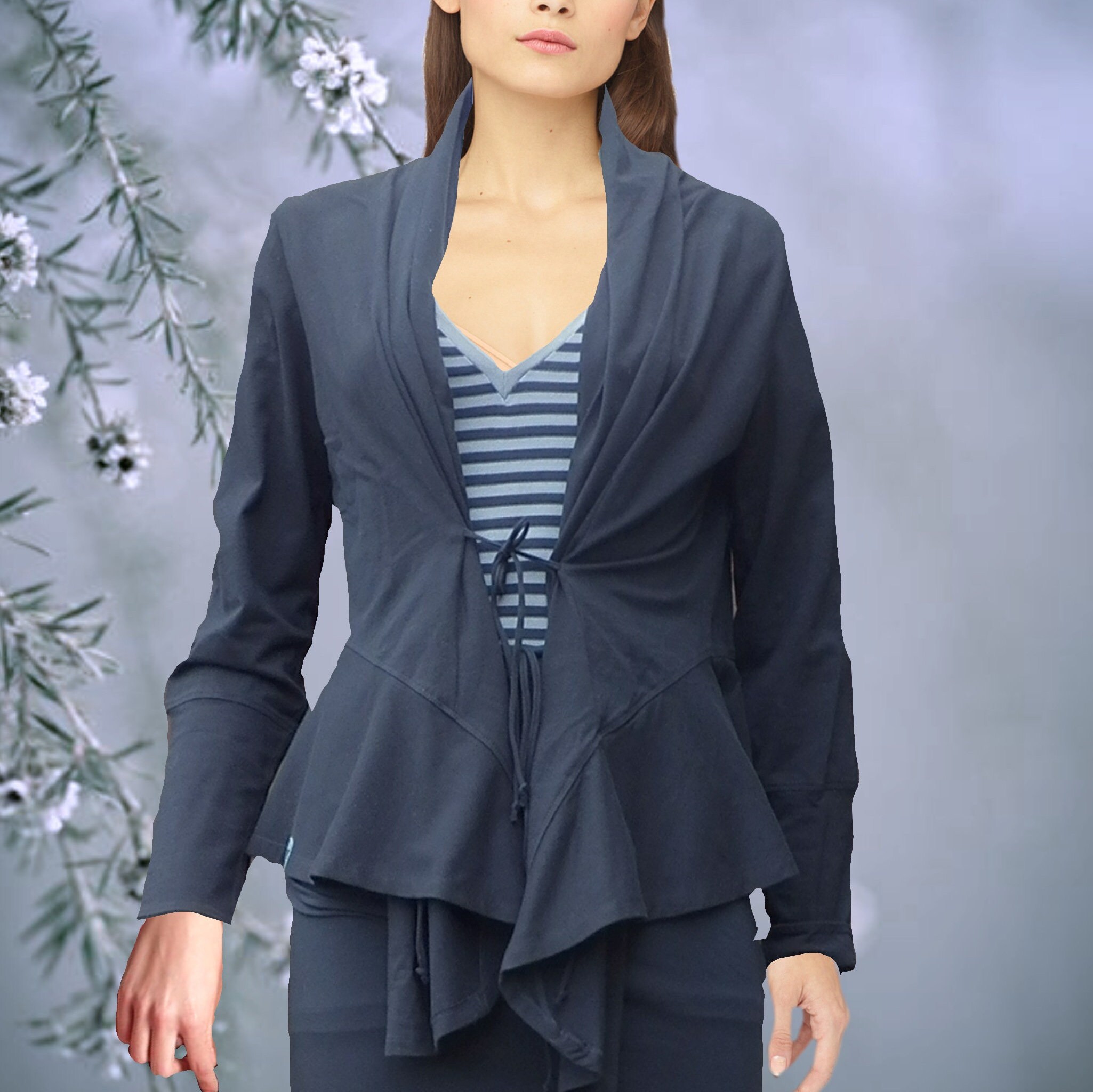 Organic Cotton Cardigan Cardigan Gecertificeerde Biological | Etsy