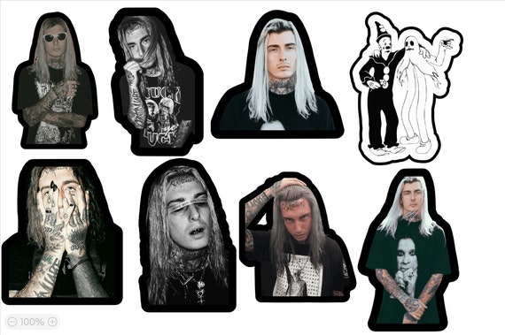 Ghostemane Sticker Pack - Etsy