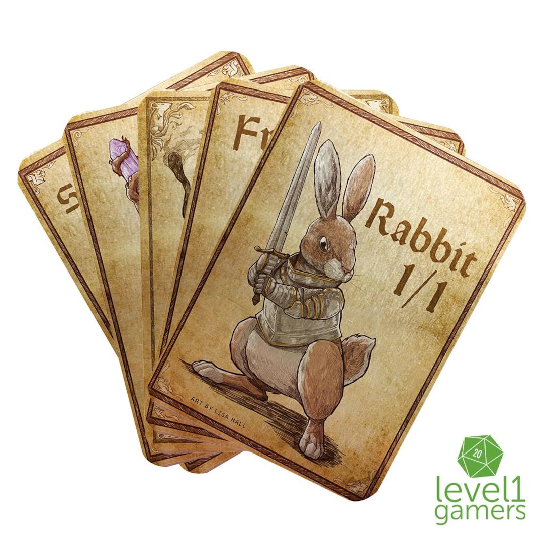 Animal Tokens Printed on Metal (5 Cards) | Tokens for Magic the ...
