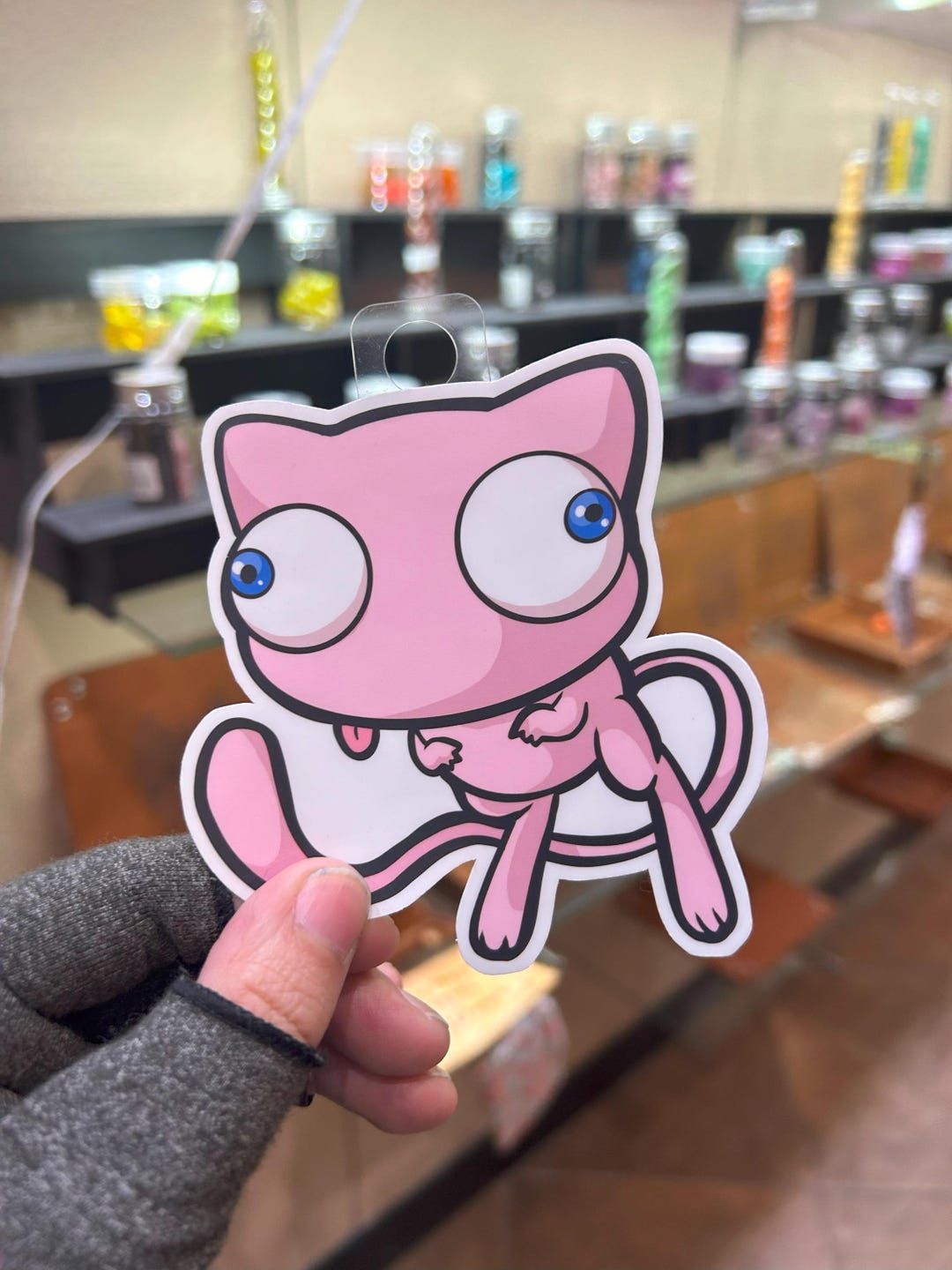 Derpy Mew Sticker | D20 Decal for Dungeons and Dragons | Pokederp ...