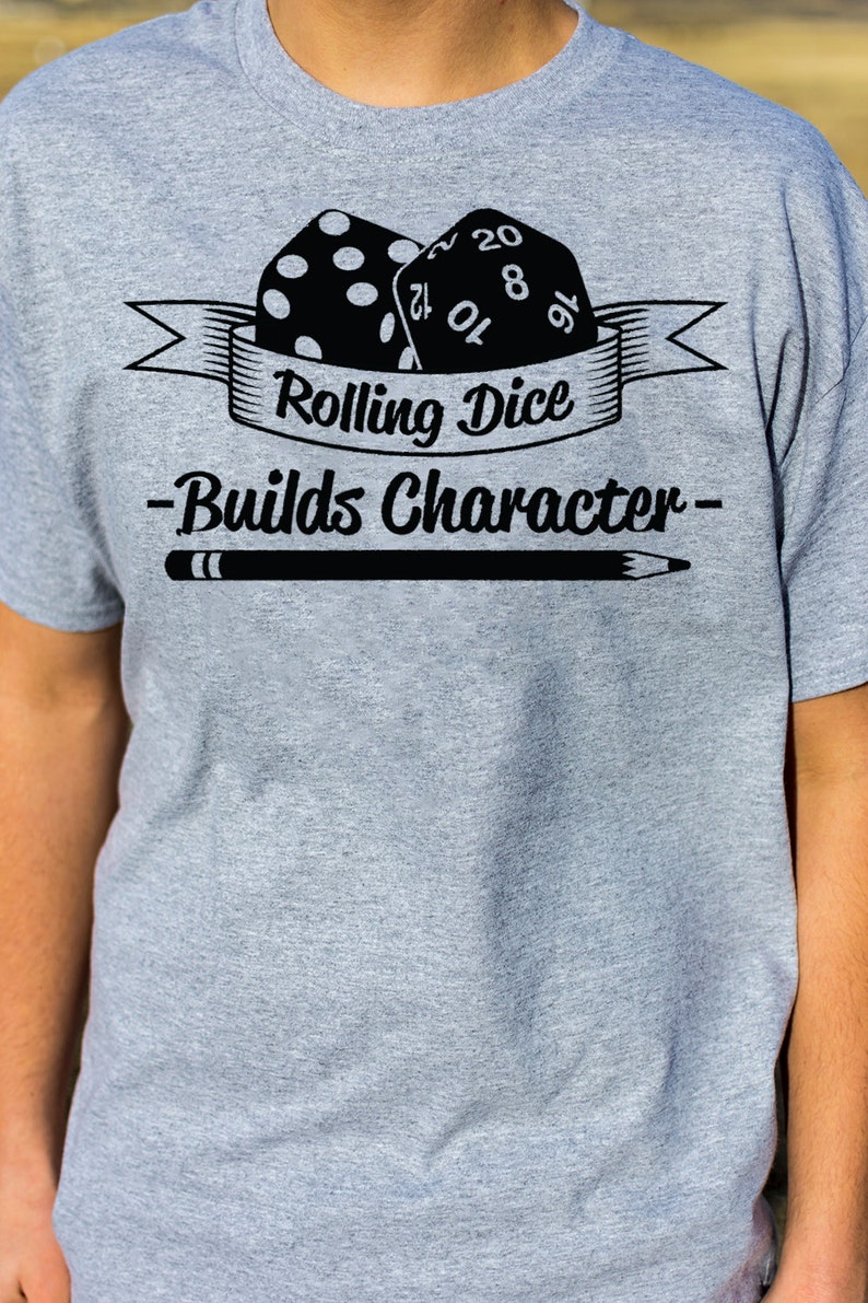 Rolling Dice Builds Character Dungeons and Dragons Shirts - Etsy Rolling Dice Builds Character Dungeons and Dragons Shirts - Etsy