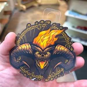 Balrog Sticker Balor Decal for Dungeons and Dragons Demon Monster ...