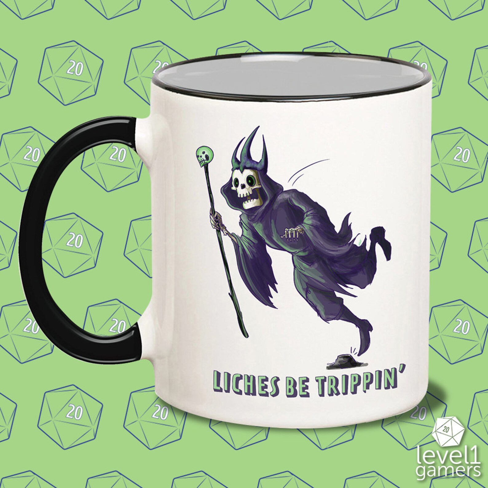 Liches Be Trippin Mug Lich Mug Undead Lich Mug Revenant - Etsy