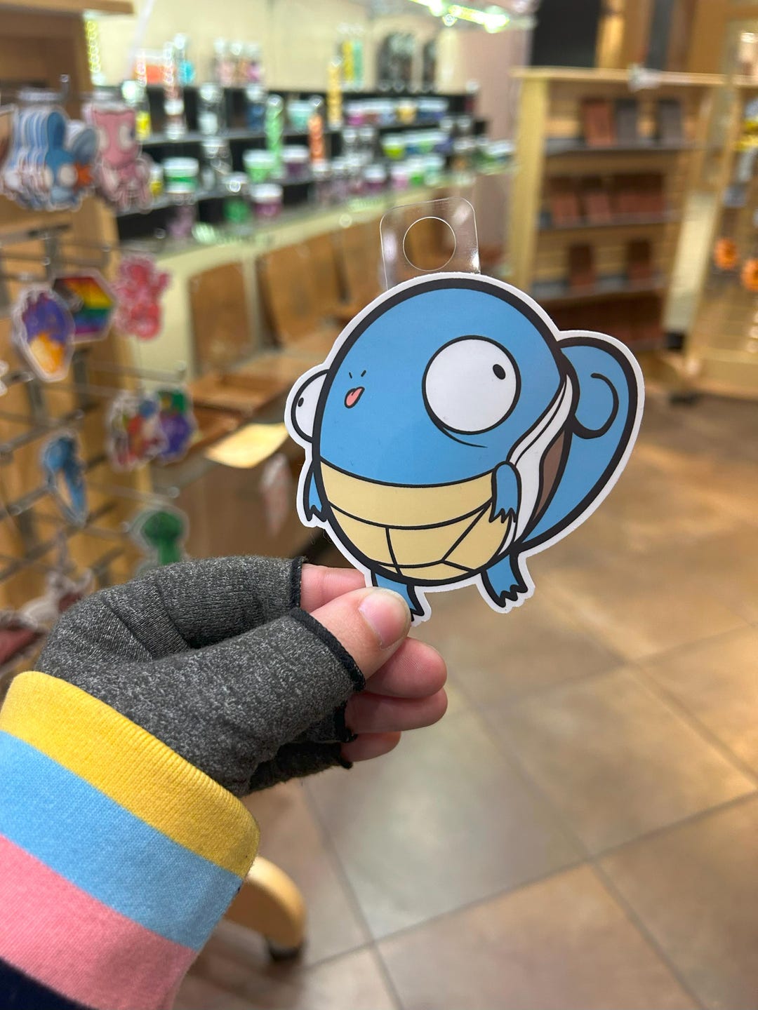 Derpy Squirtle Sticker D20 Decal for Dungeons and Dragons Pokederp ...