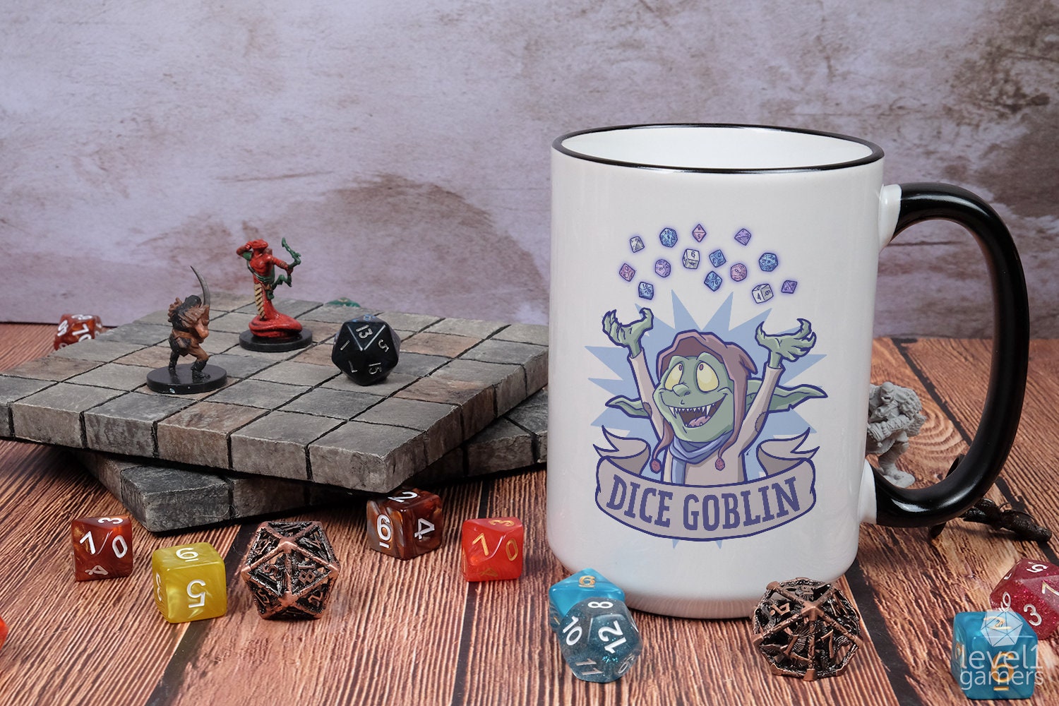Dice Goblin Mug: RPG Dungeons and Dragons Gift - Etsy
