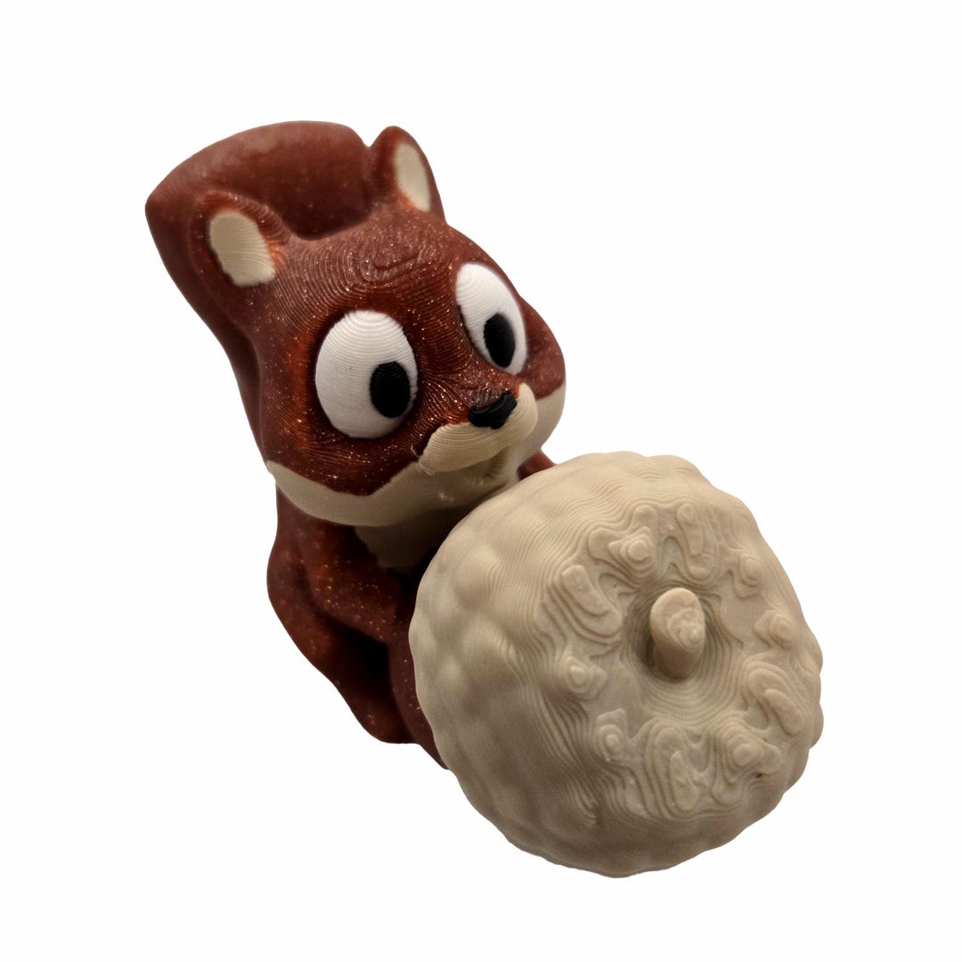 Squirrel Clicker | 3D Printed by Level 1 Gamers | Squirrel Holding ...