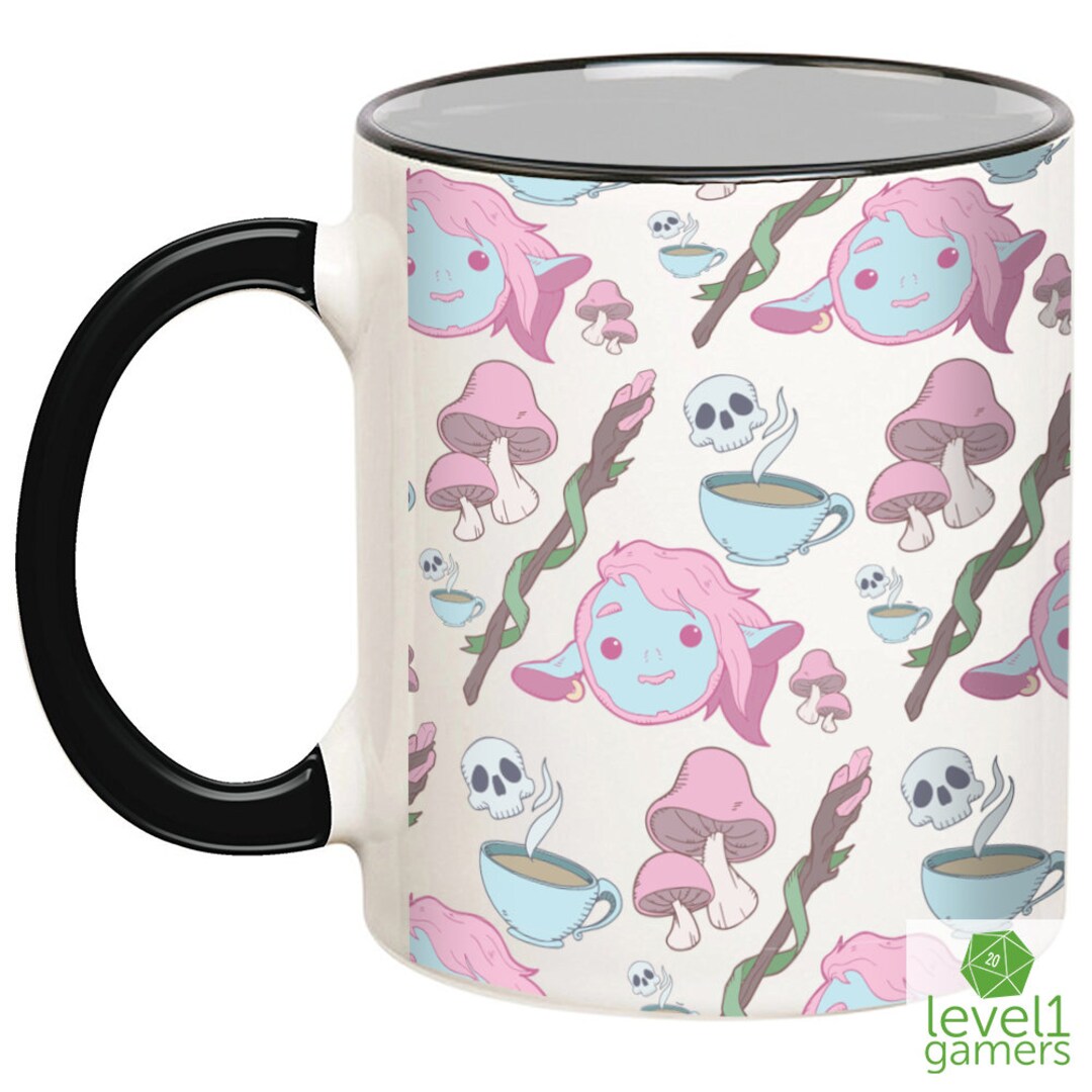 Caduceus Pattern Mug, Critical Role Themed Mug - Etsy