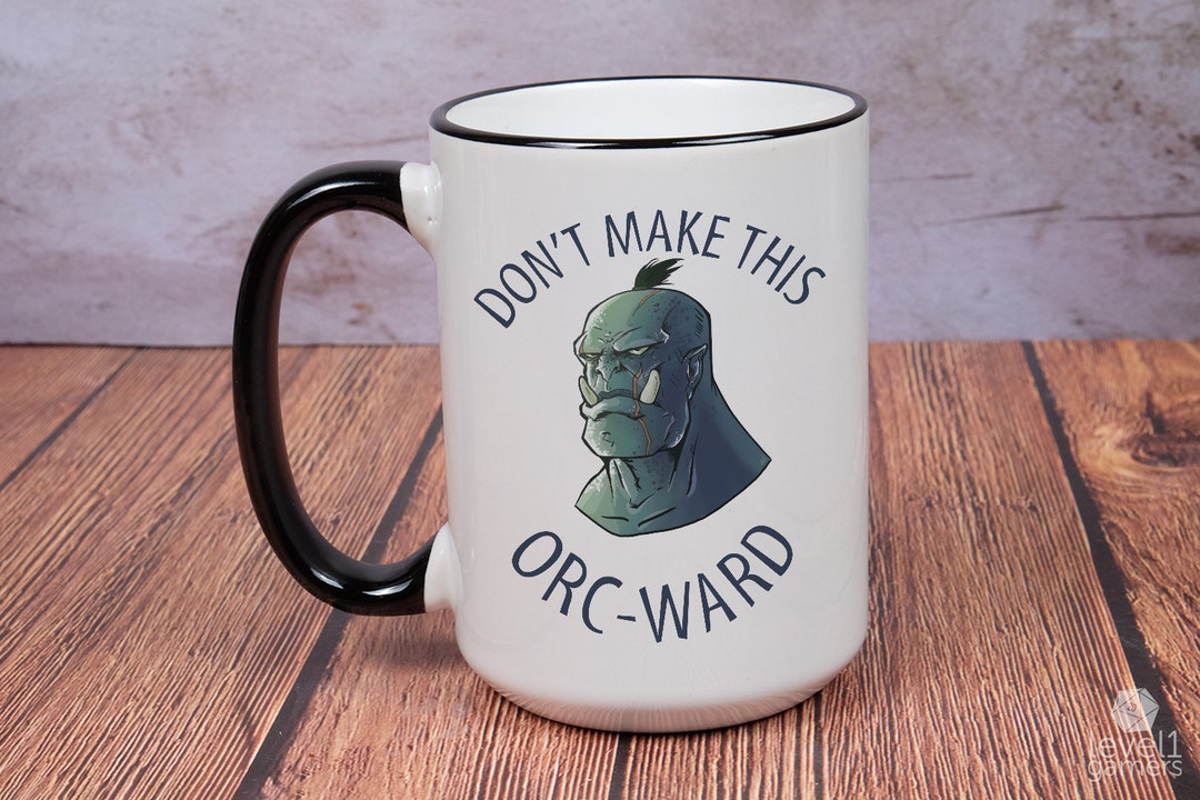 Funny Orc Mug: Dungeons and Dragons, DM Gift - Etsy Australia