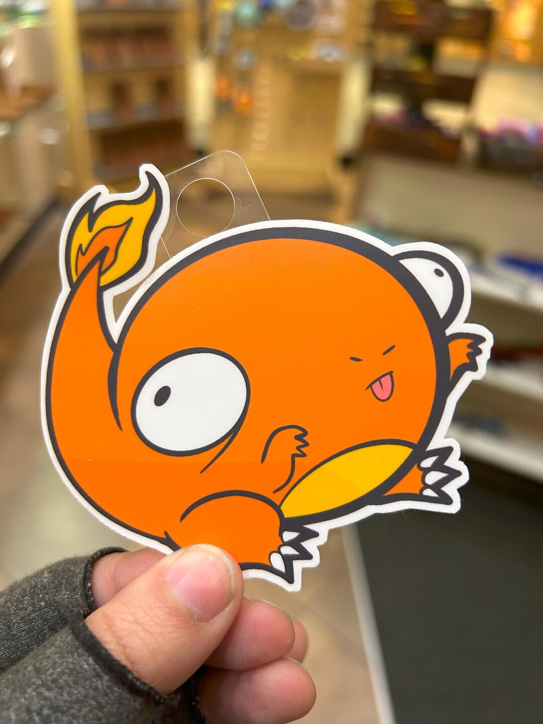 Derpy Charmander Sticker | D20 Decal for Dungeons and Dragons ...