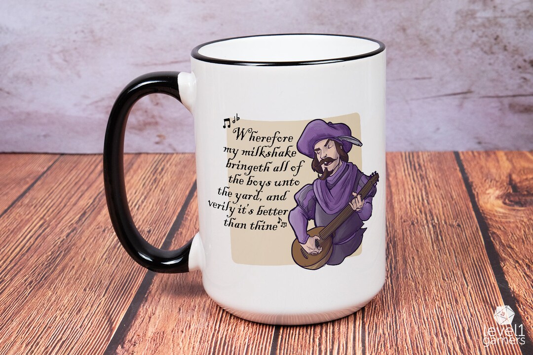 Bard Mug | Funny Dnd Mug for Tabletop Gaming | Dnd Gifts and ...