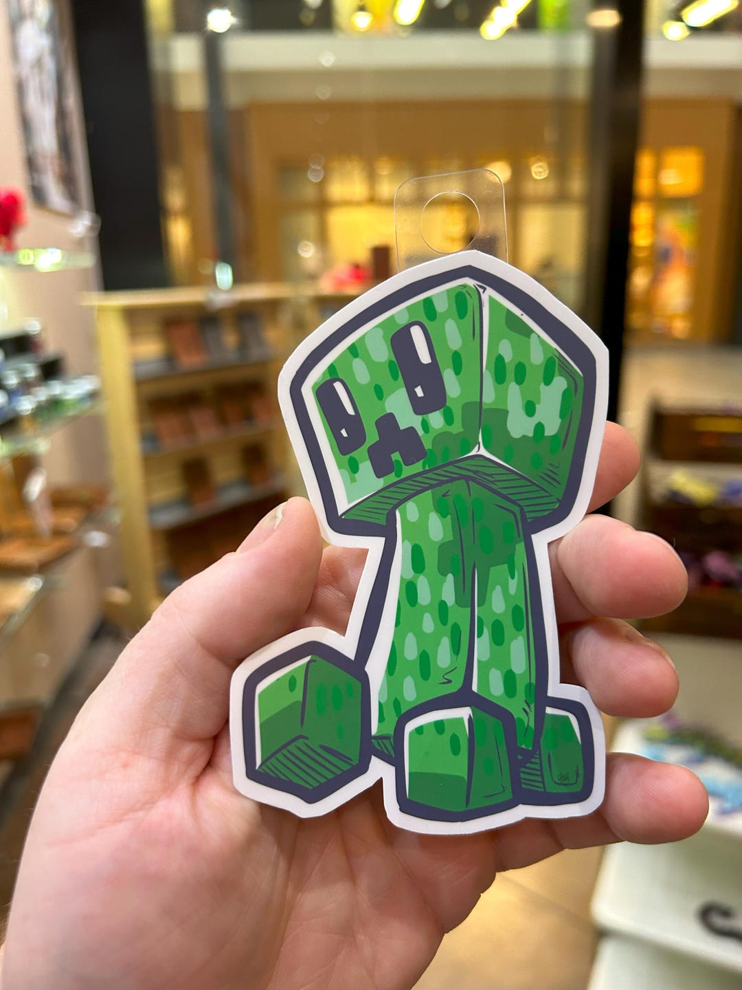 Creeper Sticker Cute Monster Decal for Dungeons and Dragons Mine Craft ...