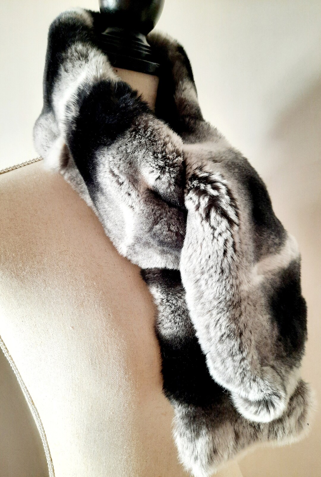 Cashmere Orylag Fur Warm Elegant Men Women Collar Scarf - Etsy