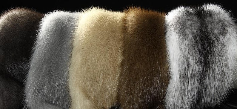 Mink Fur Different Colors Warm Soft Elegant Snood Collar Scarf - Etsy