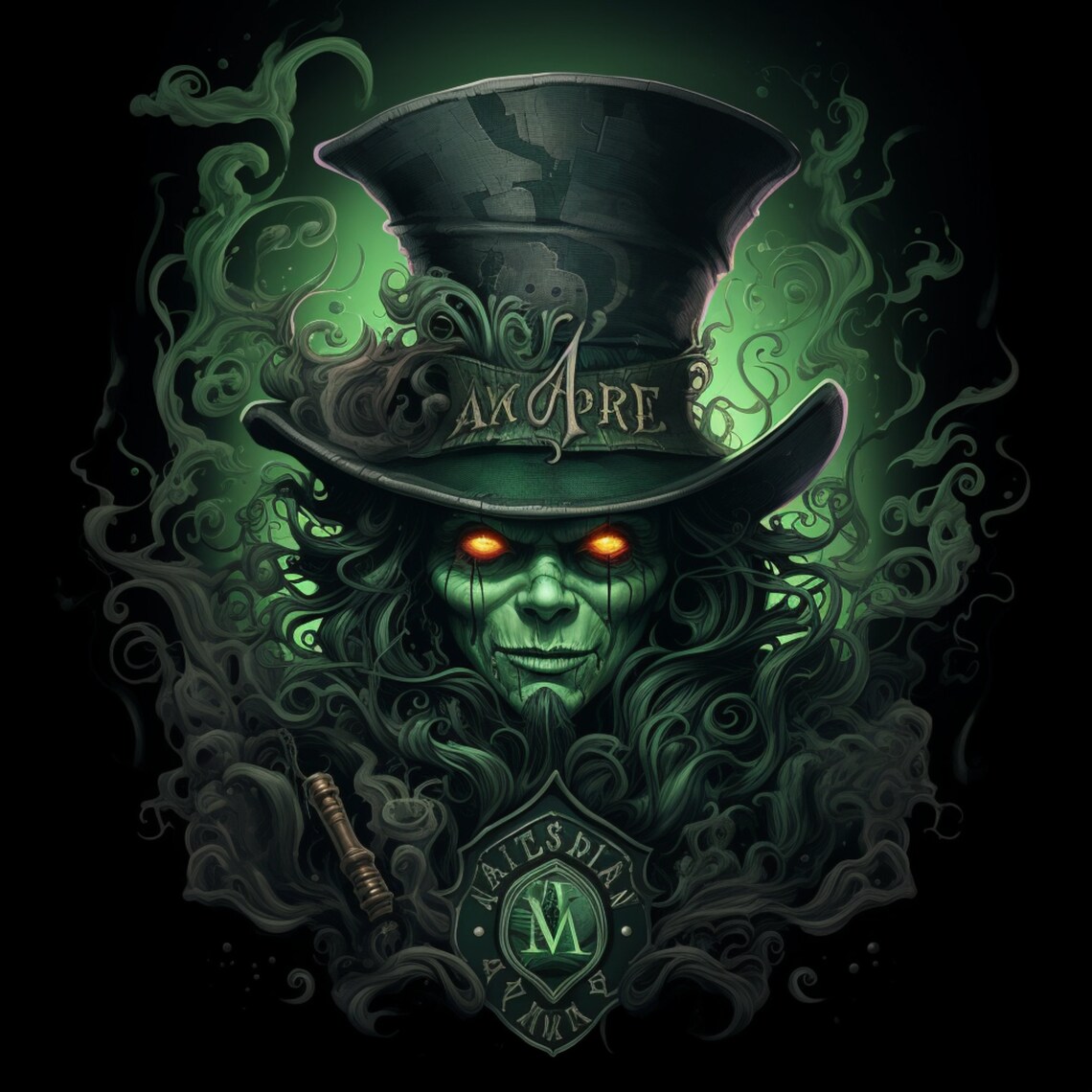 Halloween Mad Hatter ,digital Prints Halloween 2023 Spooky Season ...