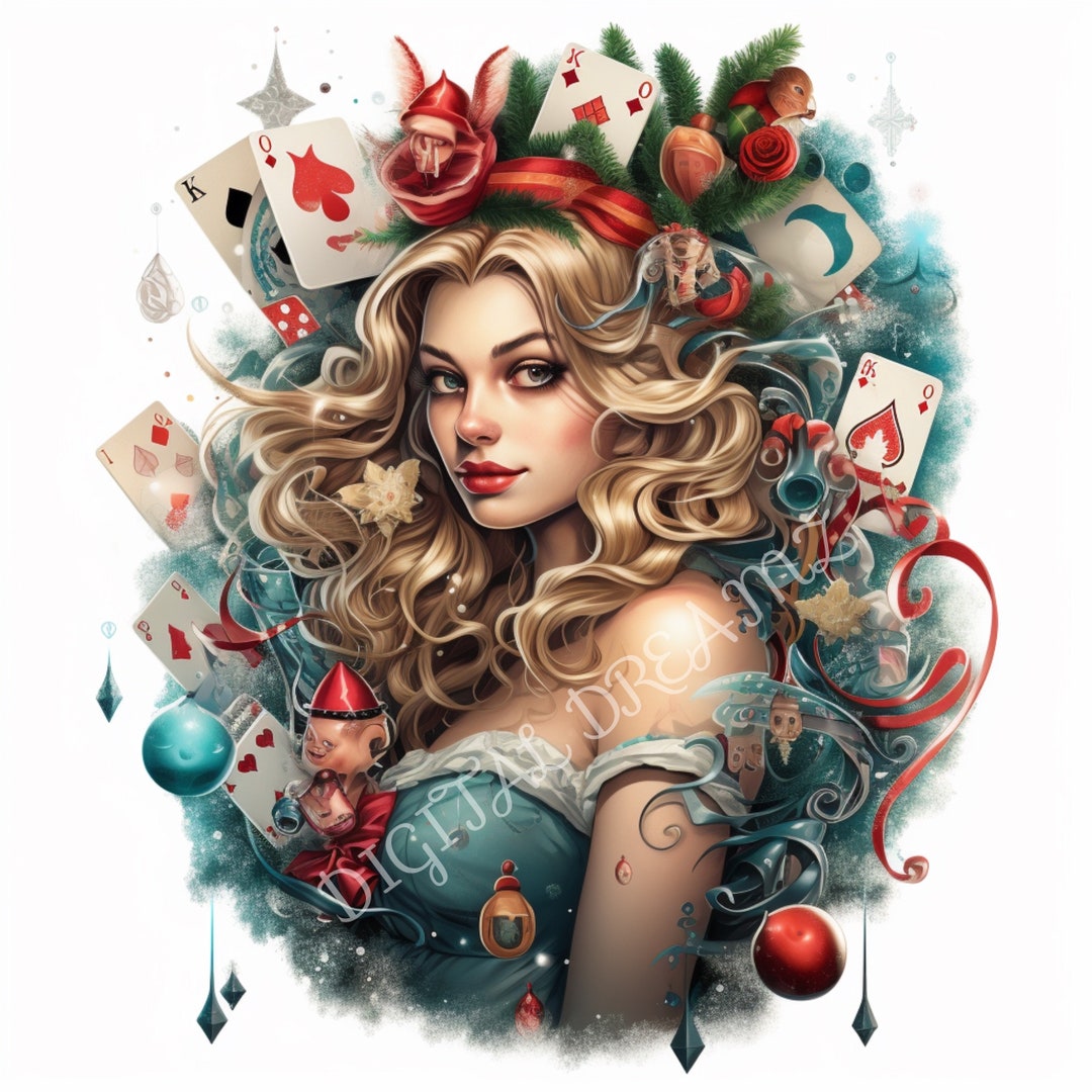 Alice in Wonderlandwinter Wonderland Christmas 2023alice - Etsy