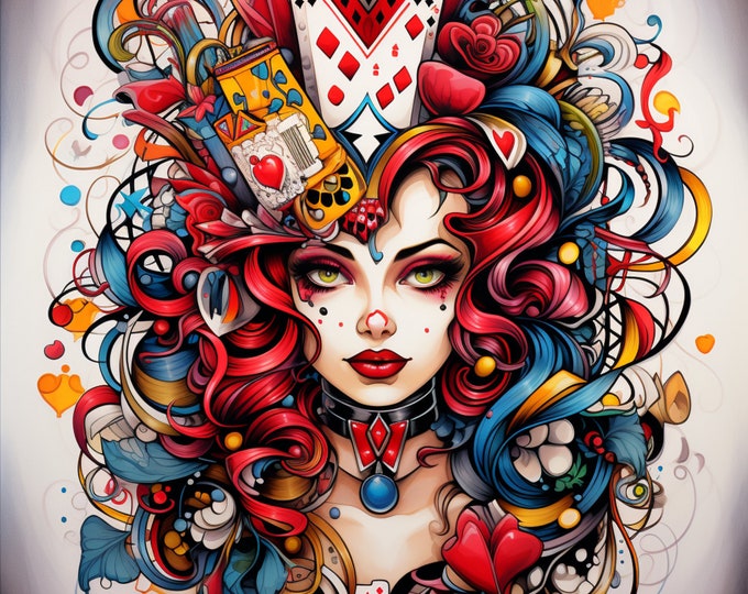 Alice in Wonderland Doodle Map Poster, Pen Ink Illustration PRINT ...