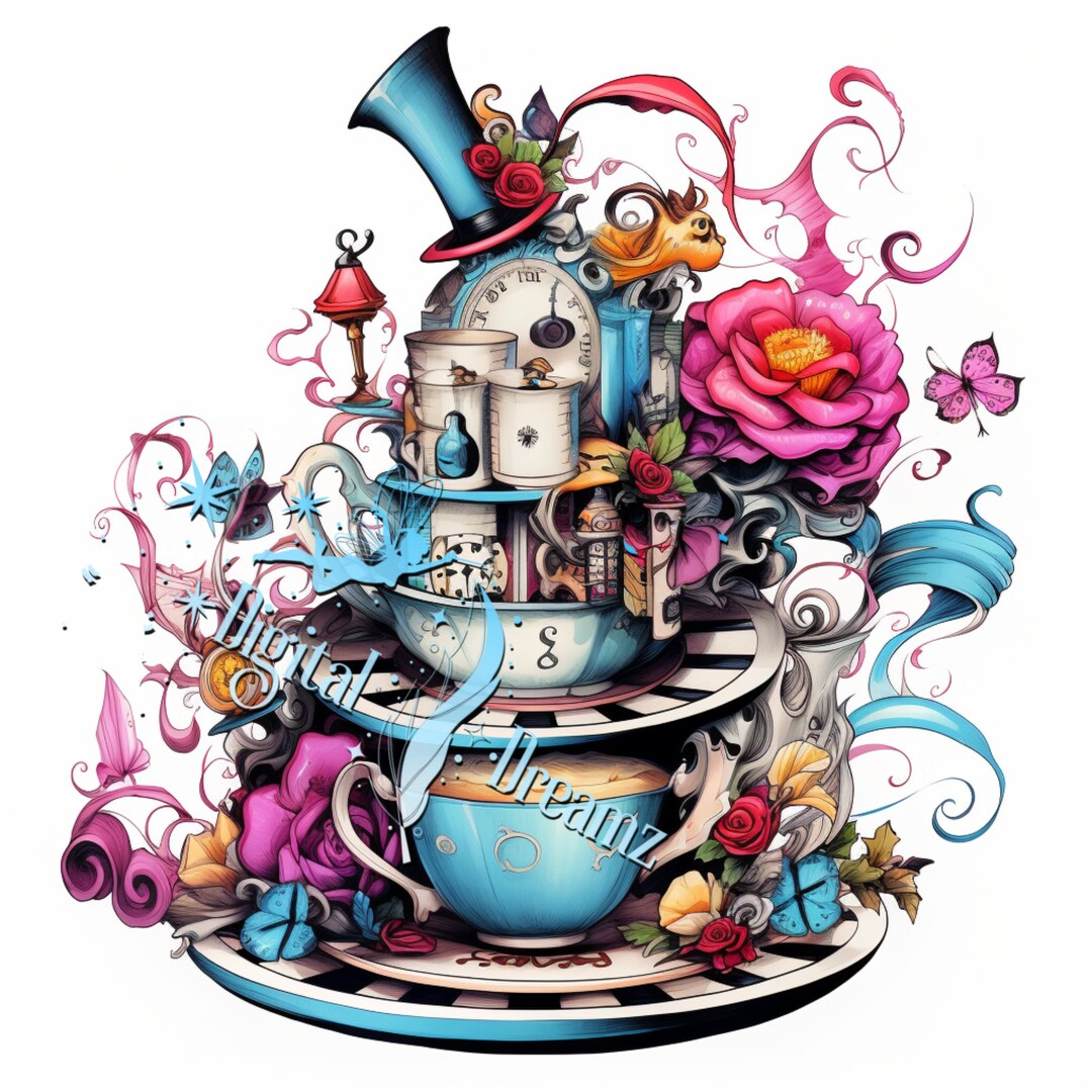 Alice in Wonderland , Tea Party, Unique , Mad Hatter, Mad Haters Tea ...