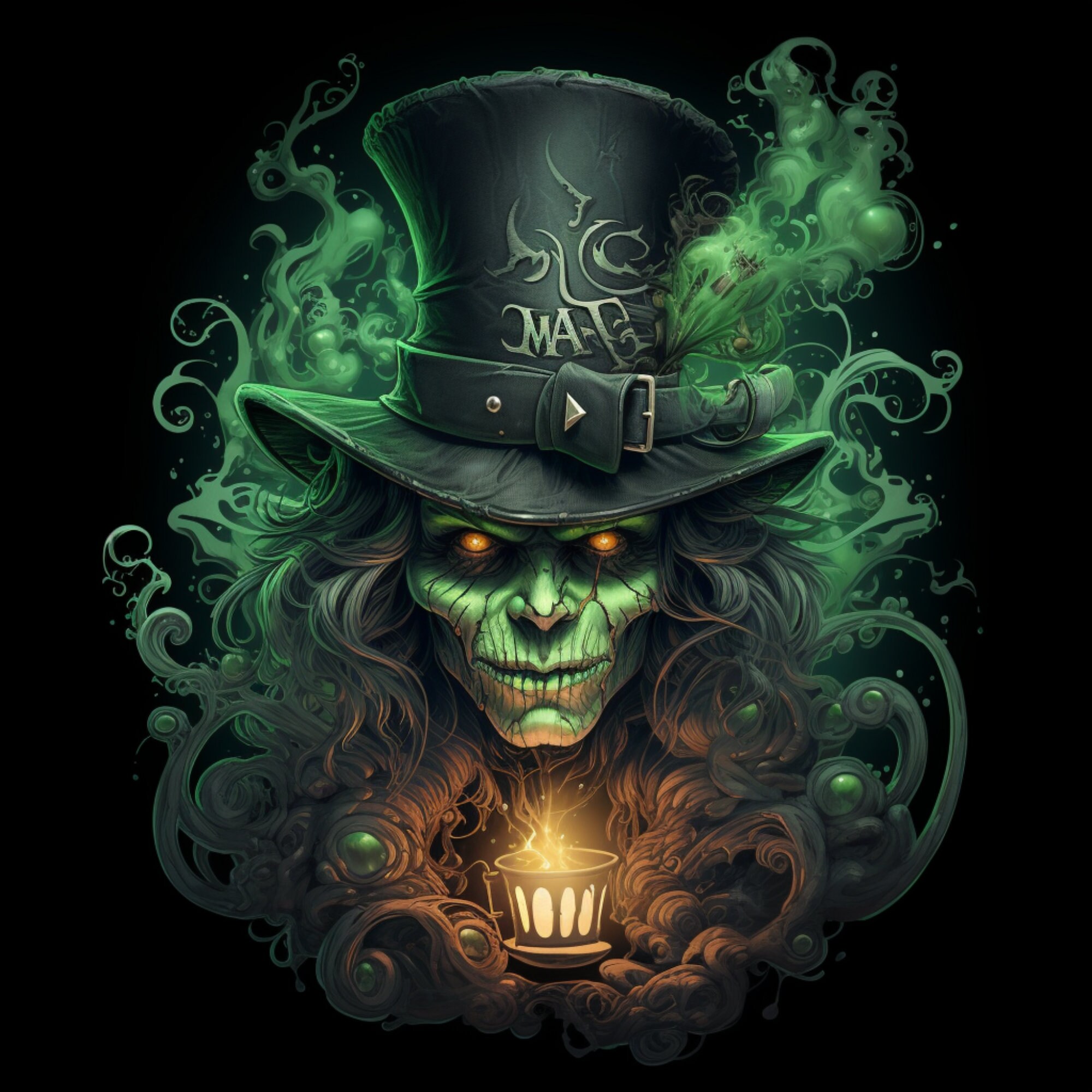 Halloween Mad Hatter ,digital Prints Halloween 2023 Spooky Season . Scary, Mad Hatter ...
