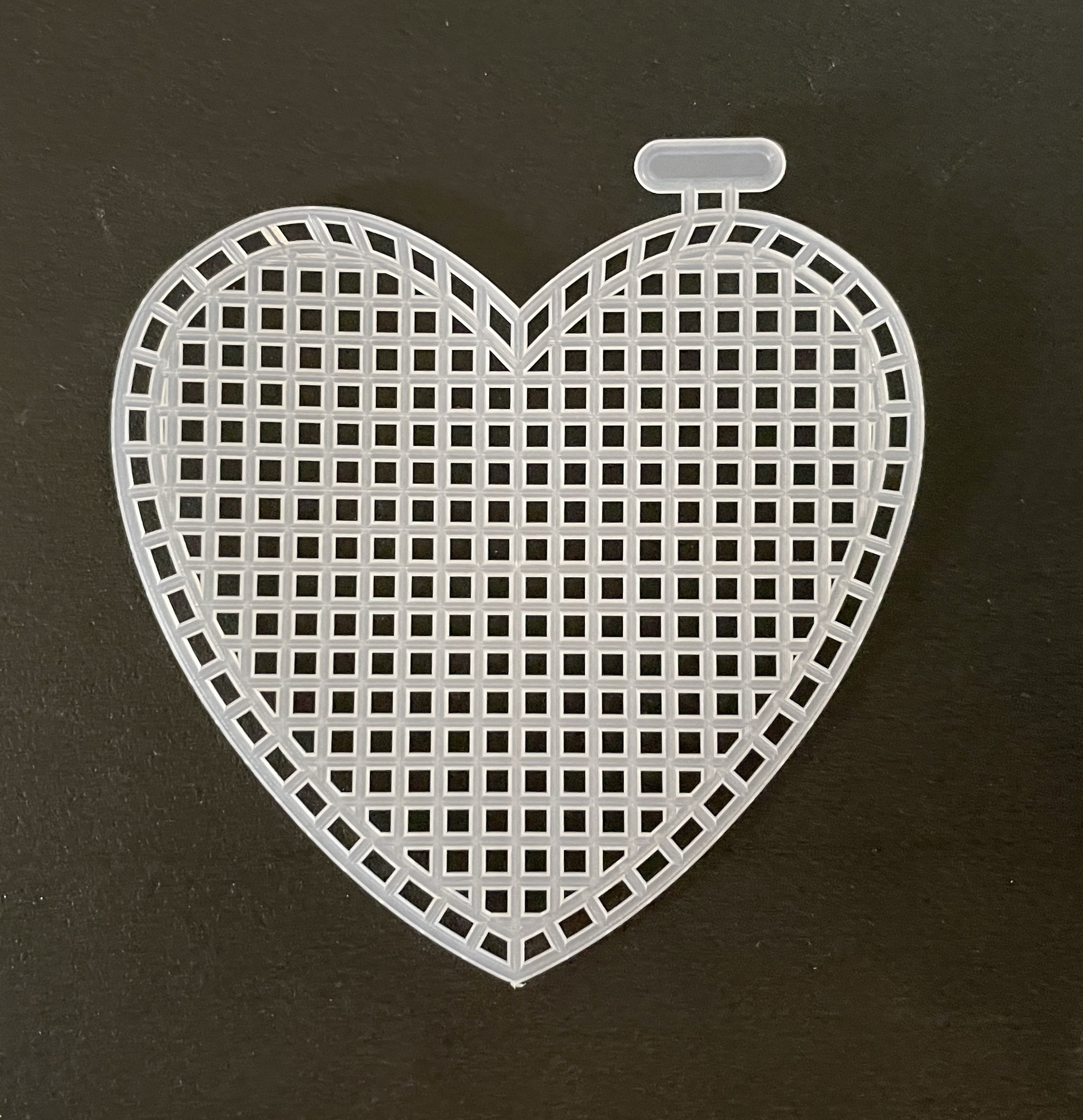 Set of 10 Plastic Canvas Heart 3” (7.5cm) 7 Mesh - Etsy