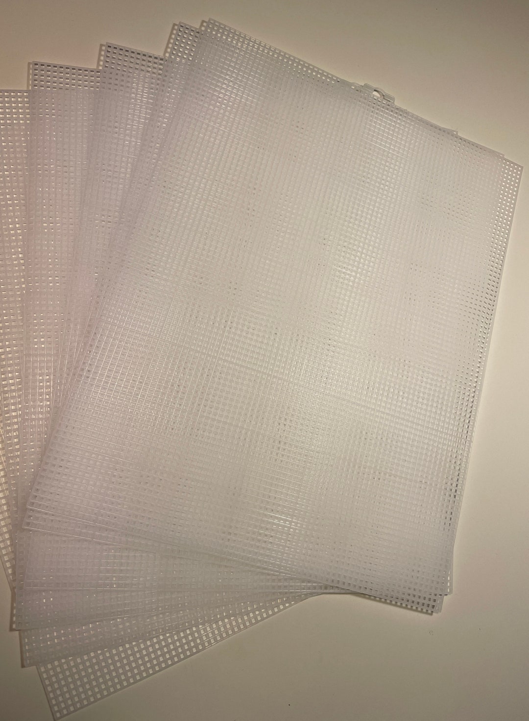 Plastic Canvas Sheet 7 Mesh 10.5x13.5 - Etsy