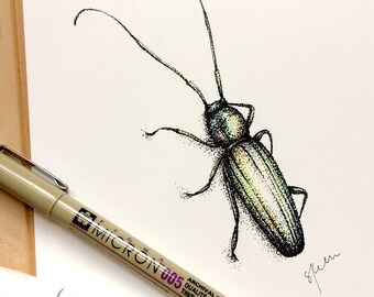 ART PRINT From Original Pen & Ink Illustration | Etsy