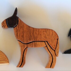 Simple Wooden Nativity Set Nativity Scene 17 Piece Set - Etsy