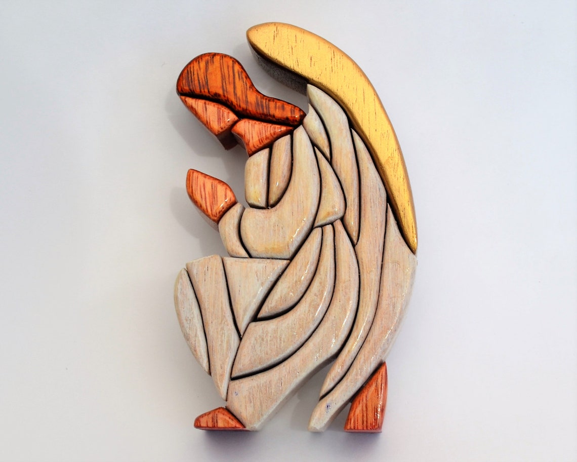 Simple Wooden Nativity Set Nativity Scene 17 Piece Set - Etsy