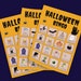 Halloween Bingo Game, Halloween Games for Kids, 10 Printable Halloween ...