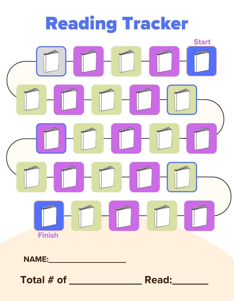 Reading Log Printable, Reading Tracker Log, Kids Reading Log, Reading ...