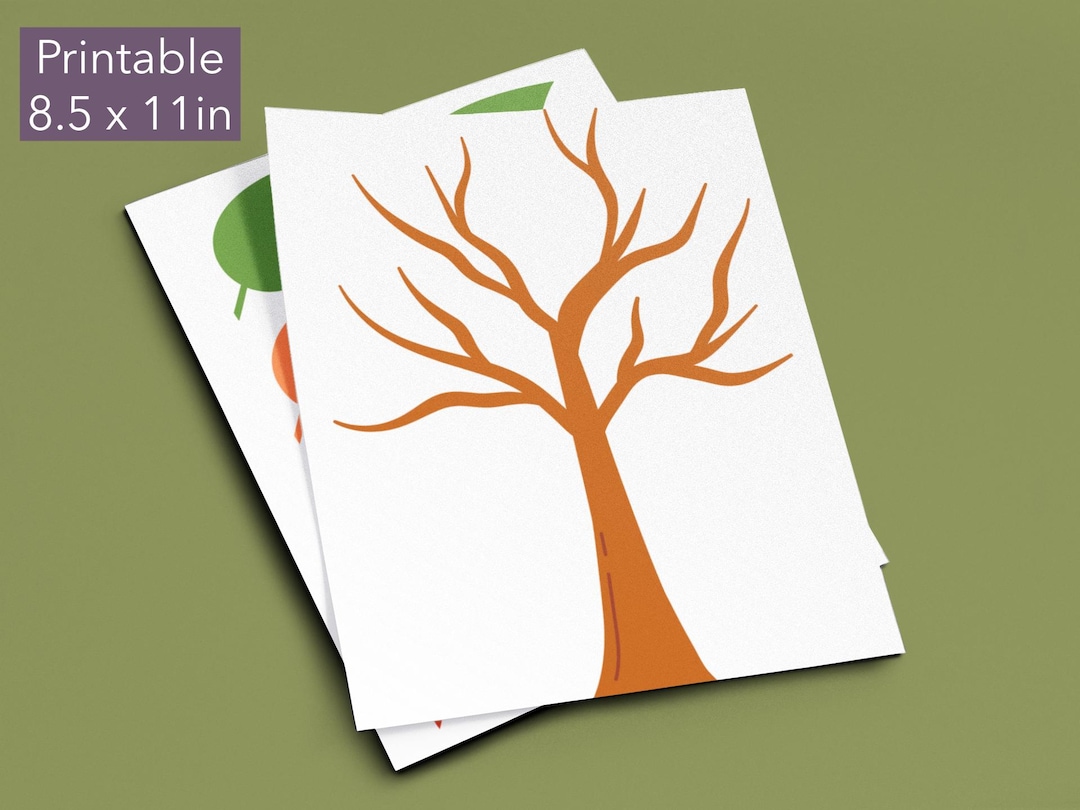 Thankful Tree Printable, Gratitude Tree Activity for Kids, Thankful ...