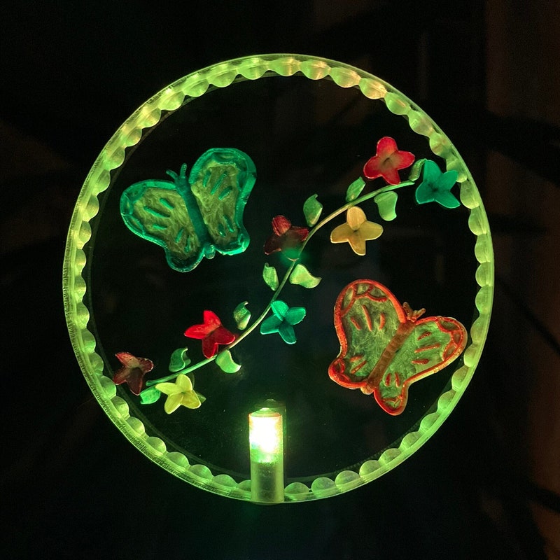 Solar Butterfly Lights Outdoor - Etsy