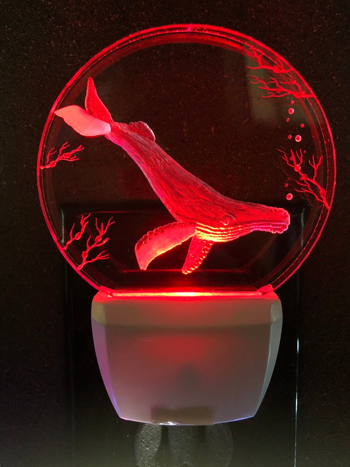 Humpback Whale Night Light - Etsy