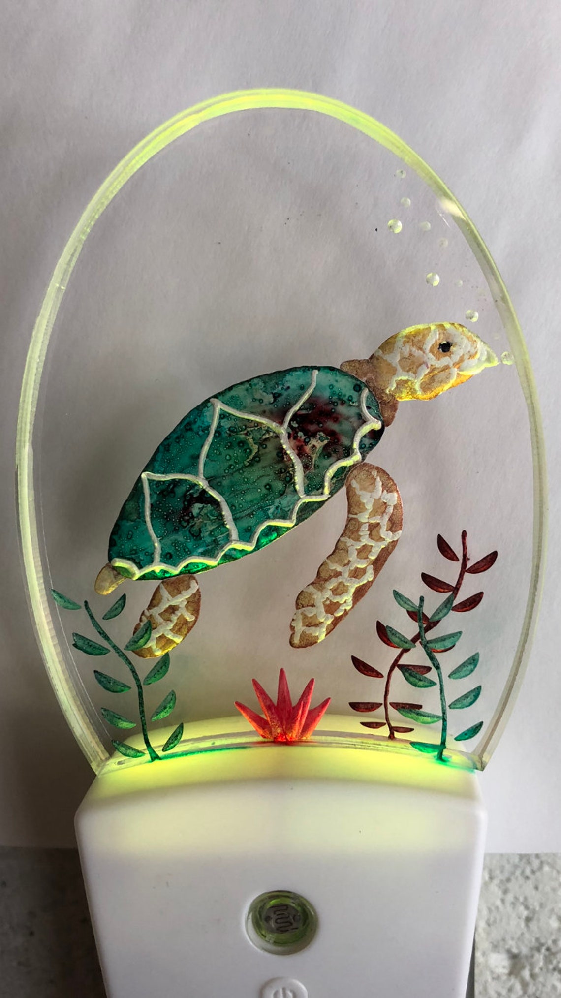Sea Turtle Night Light - Etsy