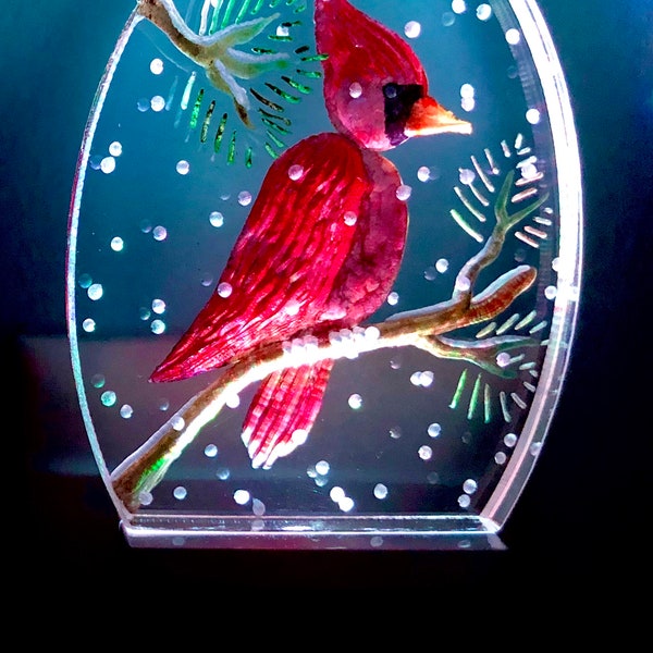 Winter Night Lite - Etsy