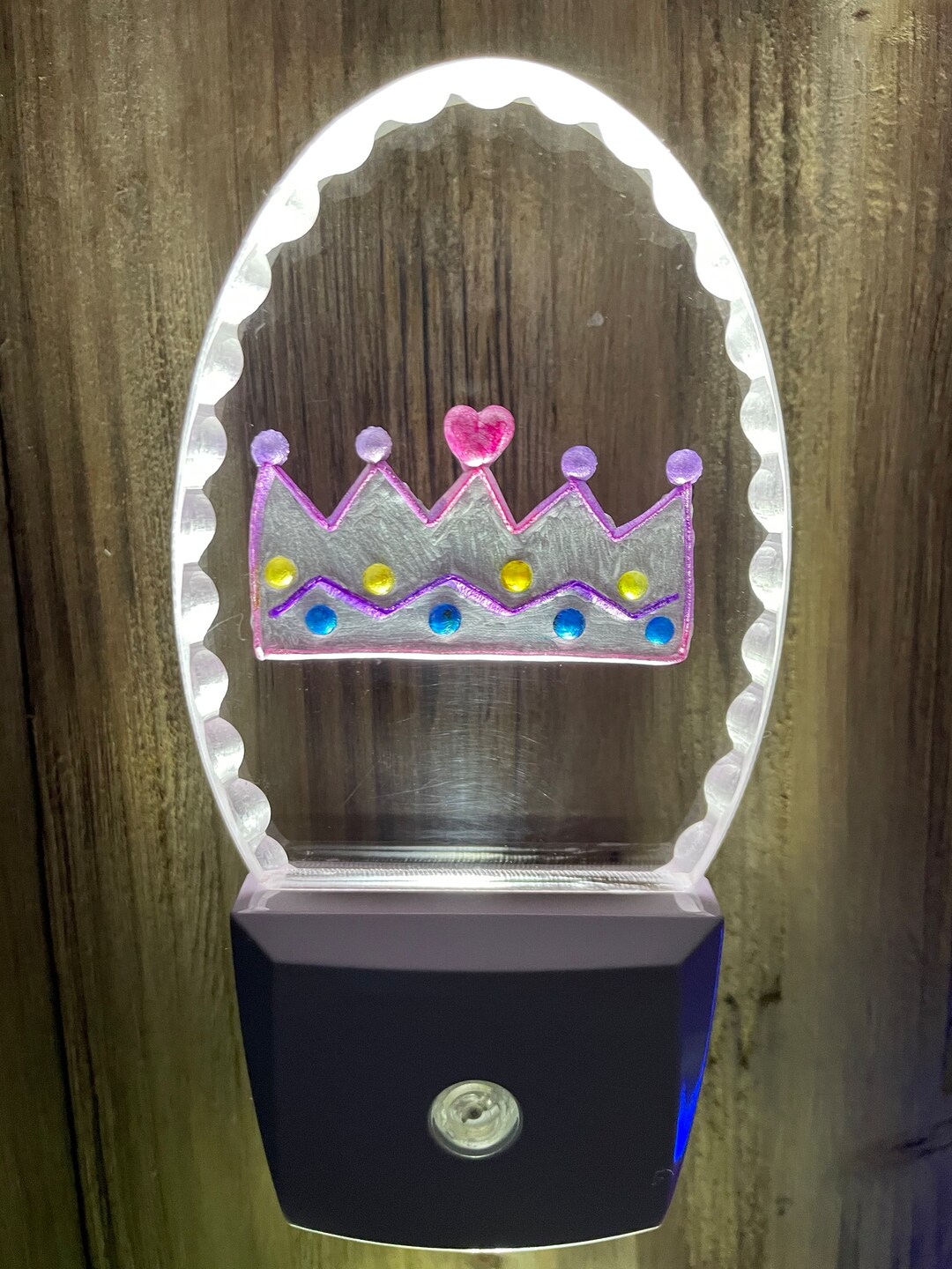 Princess Crown Nightlight - Etsy