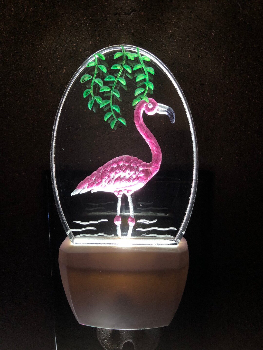 Flamingo Night Light - Etsy