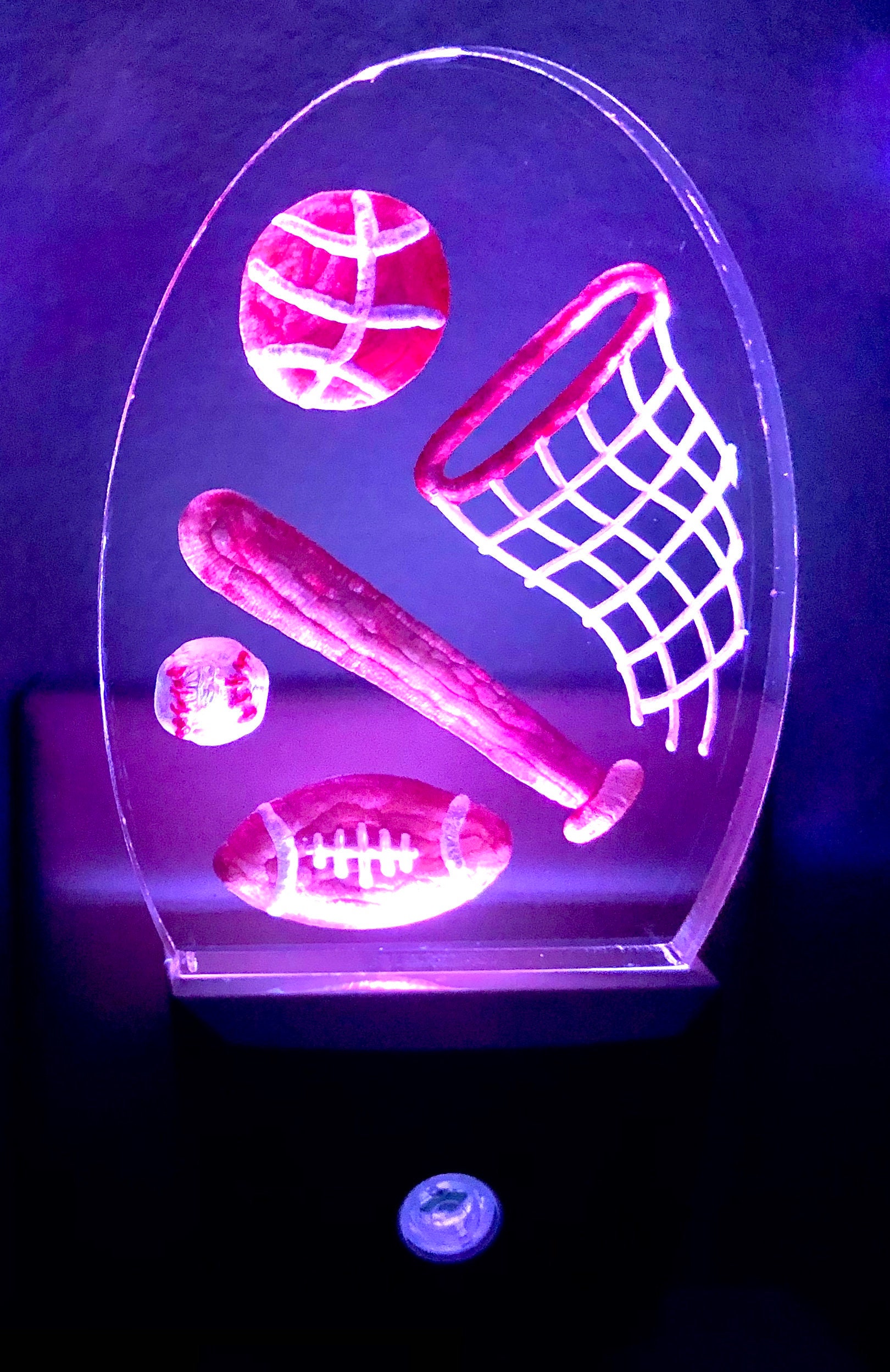 Sports Night Light | Etsy