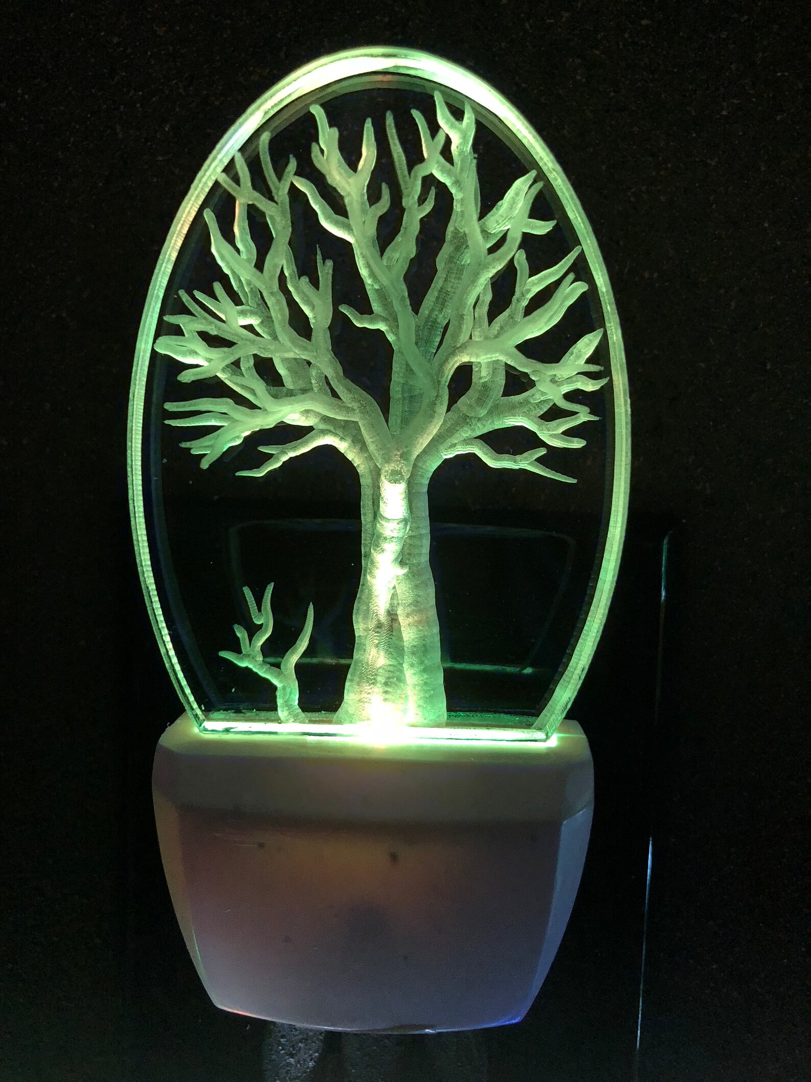 Winter Tree Night Light - Etsy