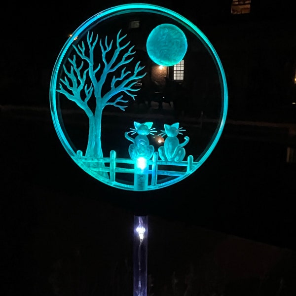 Solar Garden Lights - Etsy