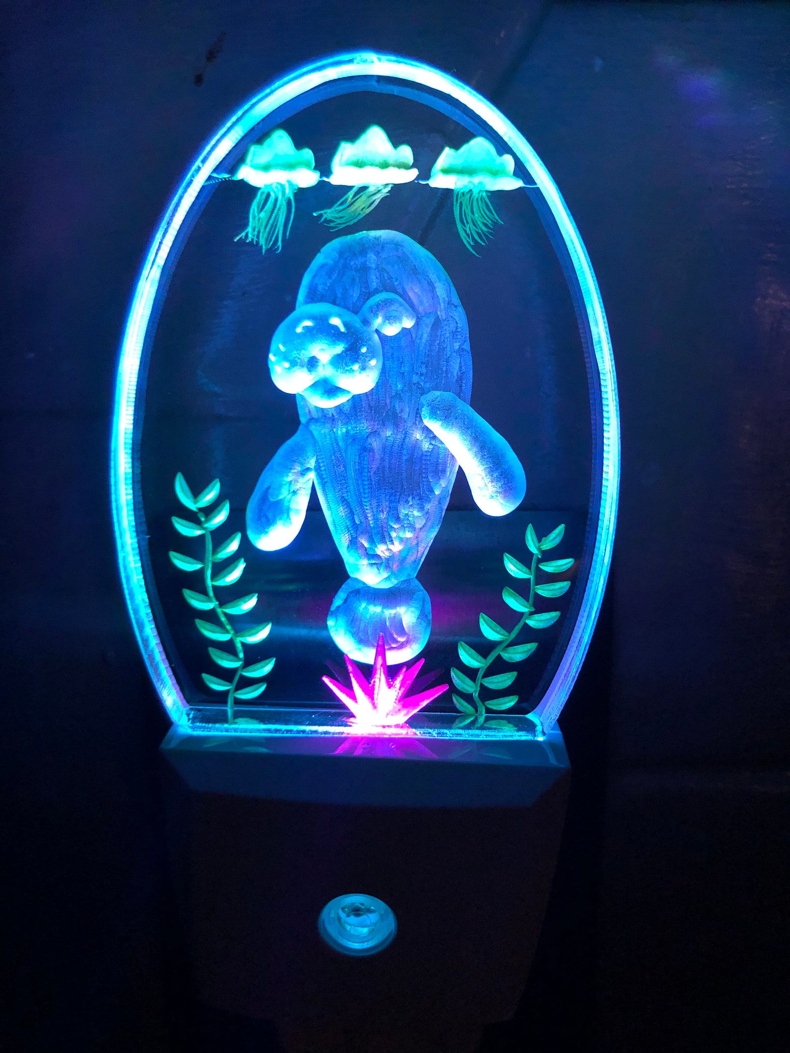 Manatee Night Light - Etsy
