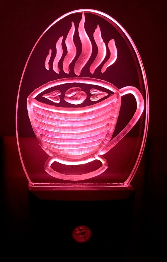 Coffee Nook Night Light | Etsy