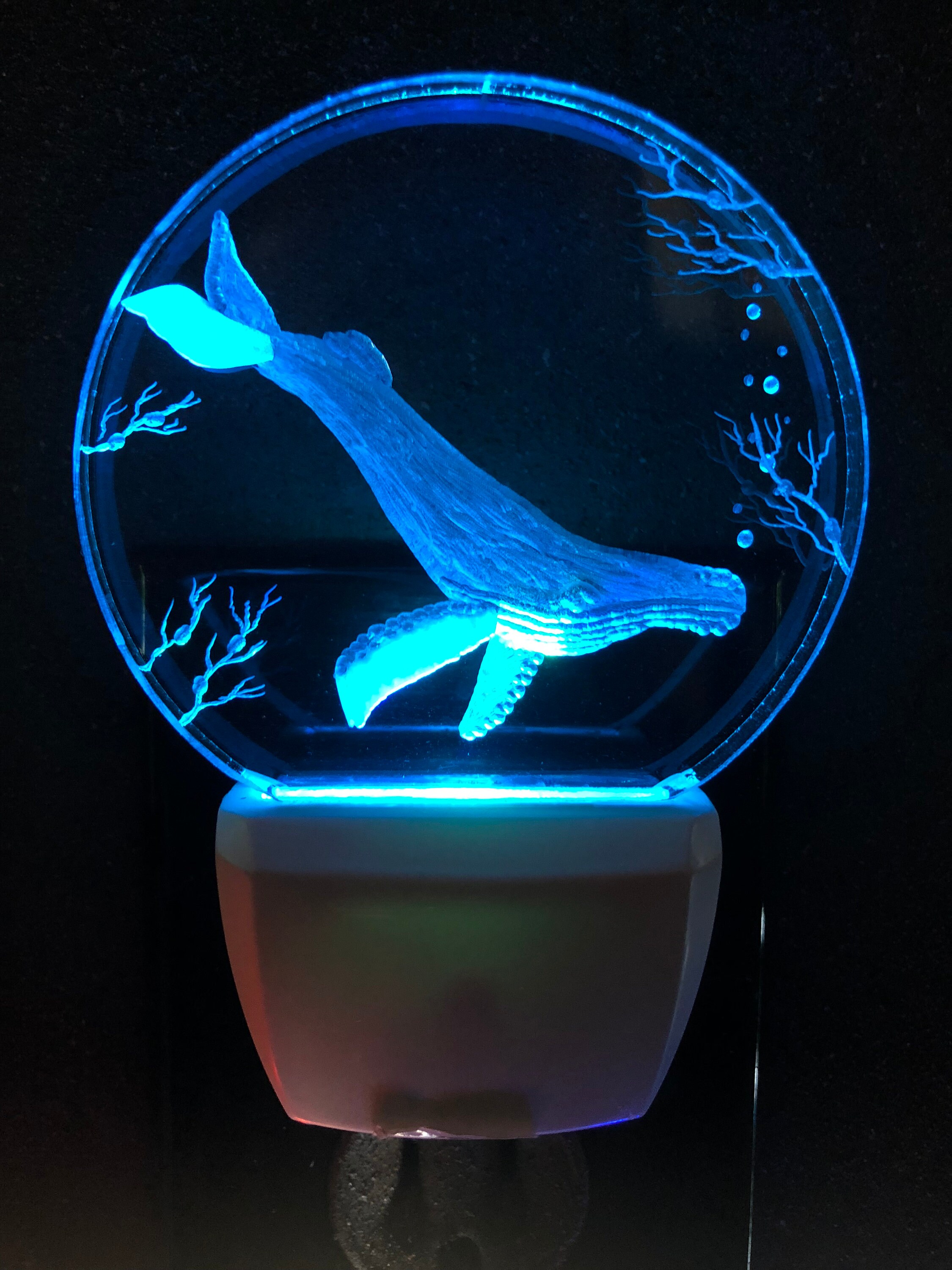 Humpback Whale Night Light - Etsy